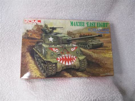 1 35 Scale Dml Tank Model Kit M4a3e8 Easy Eight Korean War Imperial Series £18 84 Picclick Uk