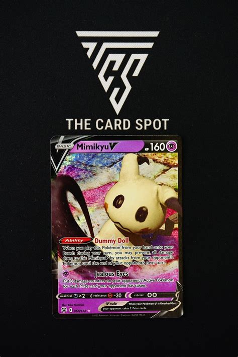 068172 Mimikyu V Pokemon Tcg The Card Spot Pty Ltd