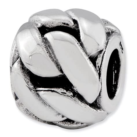 Sterling Silver Reflections Twisted Bali Bead Qrs2362 Joy Jewelers