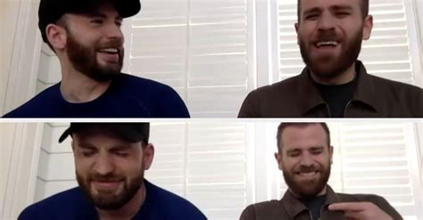 Chris Evans And His Brother Scott Nailed The Coupleschallenge On Jimmy Fallon And Its Too Pure