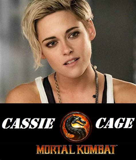 Mk Cassie Cage Kristen Stewart By Ezzyartover On Deviantart