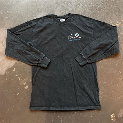 Retro Y2k Grass Roots Bmw Motorcycle Long Sleeve Depop