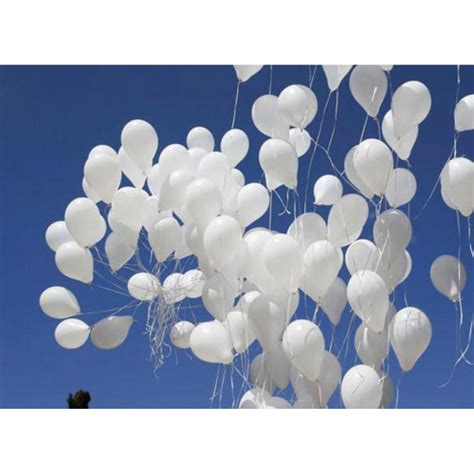Monty Balloon 10 Pieces White Bd
