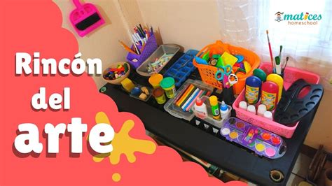 Rincón De Arte Para Niños Montessori Youtube