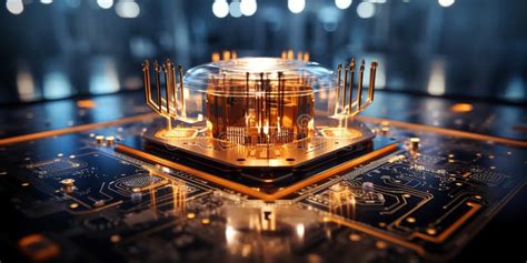 Quantum Chip Part Of Quantum Computer How Quantum Technology May Look