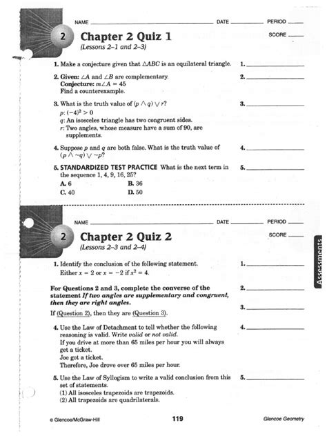 Chapter 2 4 Quizzes Pdf