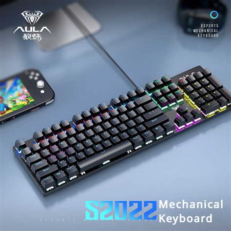 Wolf ☀ Aula Spider S2022 Esports Game Nical Keyboard And Mouse Set