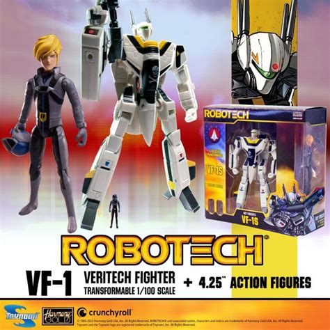 Robotech Transformable Veritech Fighter Vf 1s Roy Fokker 1 100 Scale