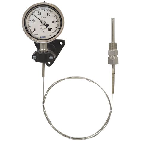 گیج دما برند ویکا Wika مدل F73100 بازه 100 0 درجه سانتی گراد فروشگاه تجهیزات ابزار دقیق