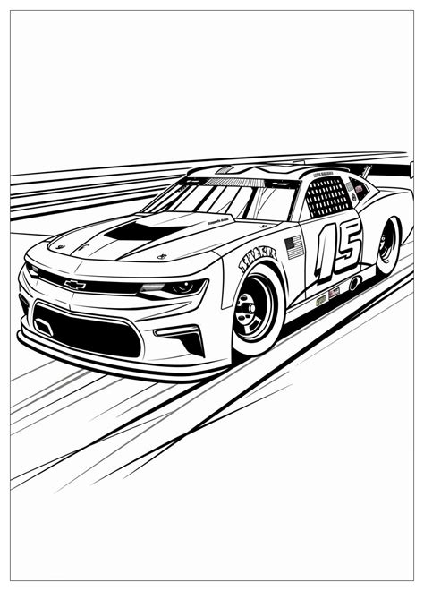Nascar Coloring Pages Printable
