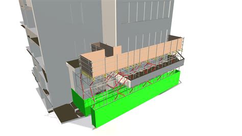 Scaffold 3d Model 1500 Bays 3d Model By Node Scaffold Design