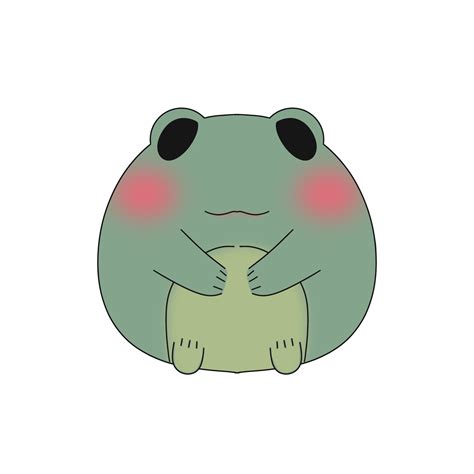 Cute Little Frog Sitting 24067875 Png