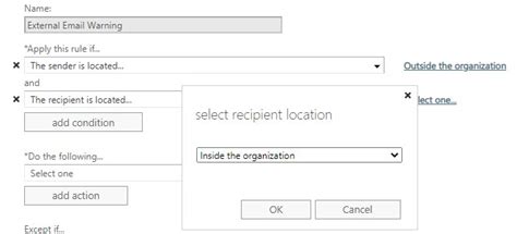 Enable External Email Warning And Tag In Office 365 And Outlook