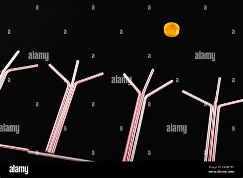 Trees Made Of Plastic Environmental Damage With Plastic Plastic