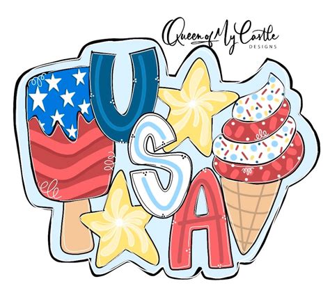 Template Patriotic Template Door Hanger Template Diy Door Hanger