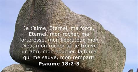 Psaume 18 2 3 Verset De La Bible