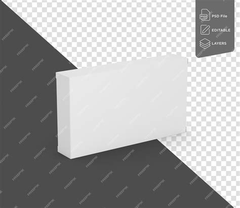 회색 배경 3d 일러스트레이션에 약국 포장 컨셉을 위한 빈 색 직사각형 상자 모 프리미엄 Psd 파일