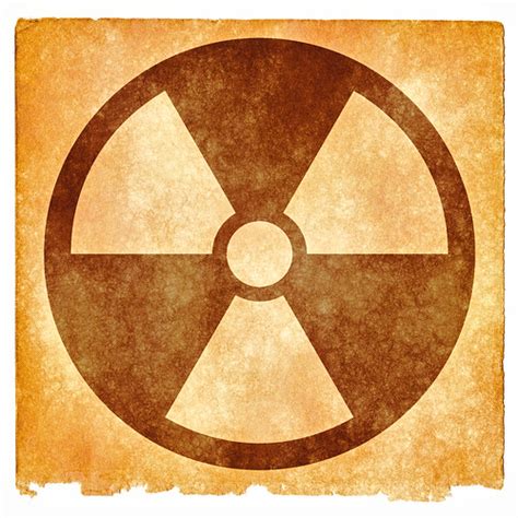 Nuclear Grunge Sign Sepia Grunge Textured Nuclear Symbol… Flickr