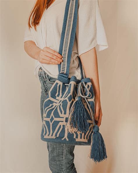 Mochila Wayuu Patterns 100 Handmade Bag Colorful Etsy