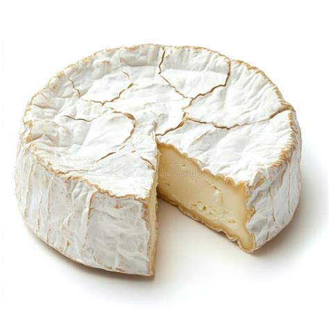 A Rustic Wheel Of Aged Farmhouse Cheese With Visible Cracks And Firm