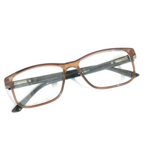 Caramel Cavity Progressive Rectangular Eyeglasses Glasses India Online