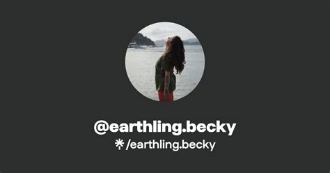 Earthling Becky Linktree