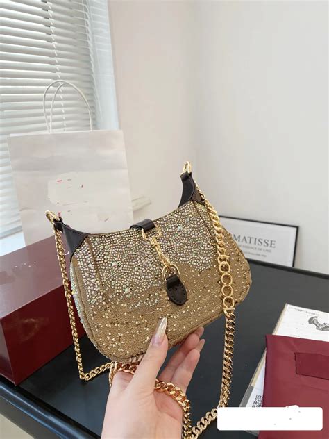 Luxury Designer Handbag Womens Shoulder Bag Ophidia Crossbody Tote With