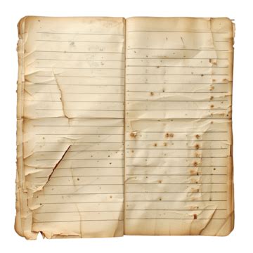 Ruled Paper Lined Paper Old Lined Paper Notebook Old Notebook Page
