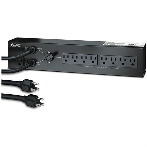 Service Bypass Panel Pdu 120v 15a Bbm 5 15p 8x5 15r Walmart Business