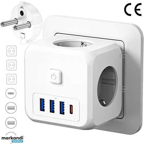 Power Splitter Splitter Charger Thief Adapter 3 Slots Poland New