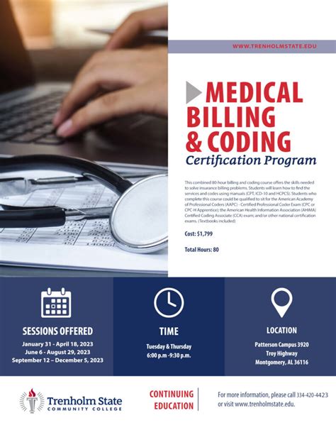 Medical Billing And Coding Trenholm State Community College