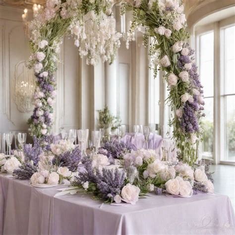 Romantic Lavender Weddings Unveiling Floral Elegance