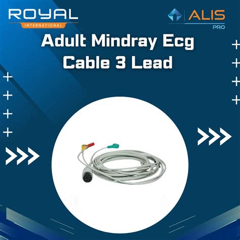 Adult Mindray Ecg Cable 3 Lead At ₹ 1600piece Electrocardiogram