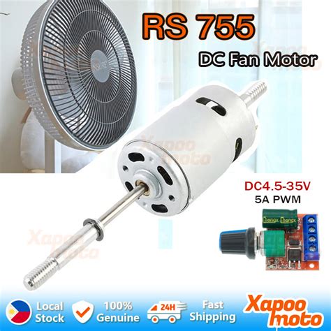 Rs755 12v Dc Motor Speed Controller 220v Ac For Electric Fan Low Noise