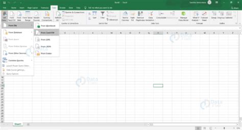 Import Different Types Of Data Into Excel In Easy Steps Dataflair