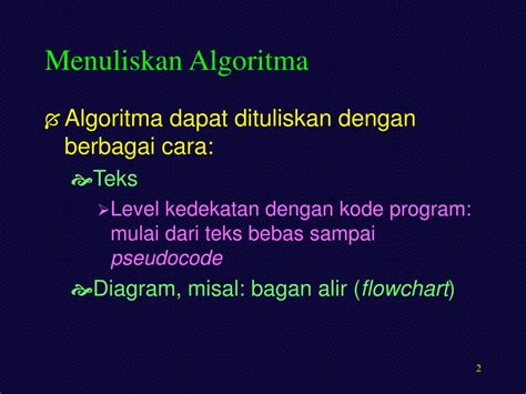Ppt Algoritma Powerpoint Presentation Free Download Id 5735628