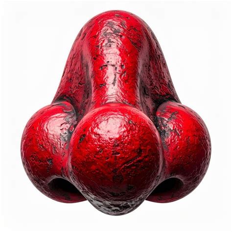 Red Bumpy Clown Nose Digital Render Stock Illustration Illustration Of Dimensional Bumpy