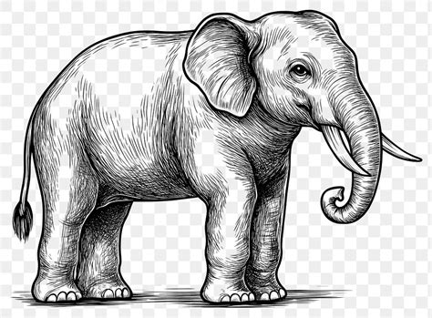 Png Elephant Art Wildlife Drawing Free Png Rawpixel