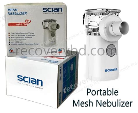 Portable Mesh Nebulizer Scian Nb 812b Travel Nebulizer
