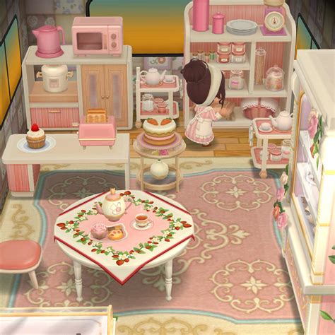 Pink Sakura Kitchen🌸🌷🍰 Racpocketcamp