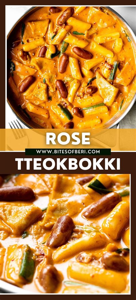 Rose Tteokbokki Bites Of Beri