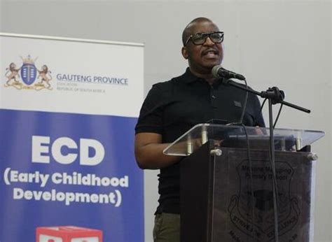 Gauteng Mec Chiloane Talks Addresses The Future Of Ecds In Soweto Soweto Urban