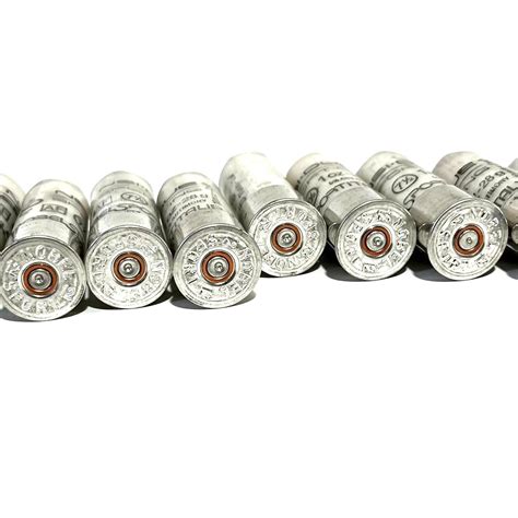 Translucent High Brass Dummy Rounds Inert Shotgun Shells 12 Gauge Fake