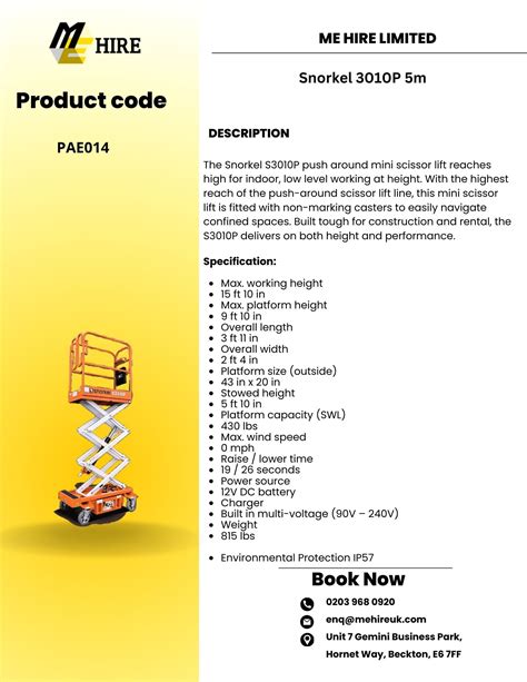 Snorkel 3010p 5m Pae014 My Store