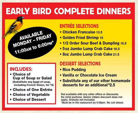 Menus Silver Spring Mining Co Restaurant