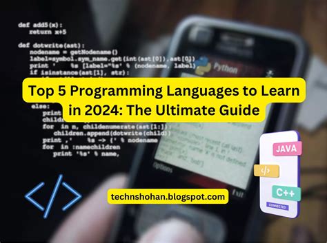 Top 5 Programming Languages To Learn In 2024 The Ultimate Guide Tech