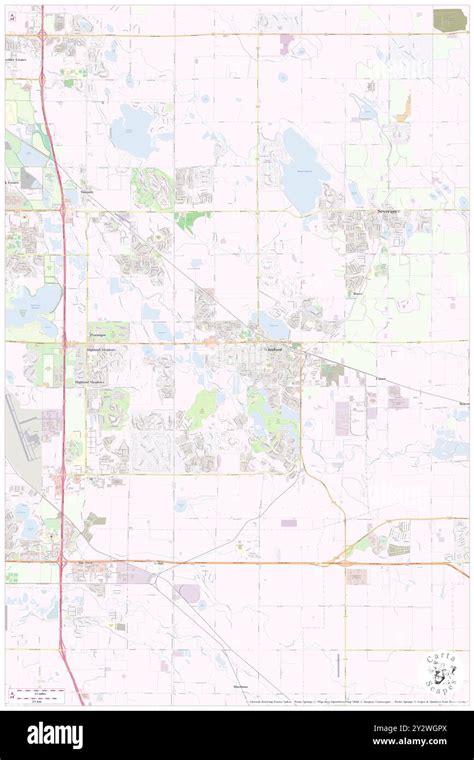 Map Of Windsor Colorado Cut Out Stock Images And Pictures Alamy