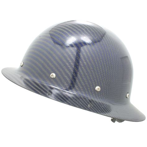Cc™ Carbonkevlar® Blue Hard Hat Full Brim Cerious Composites