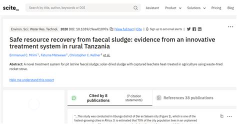 Safe Resource Recovery From Faecal Sludge Evidence From An Innovative
