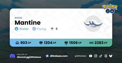 Mantine Pokémon Go Dittobase